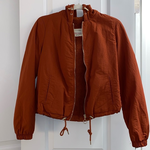 Ashley By 26 International | Jackets & Coats | Burnt Orange Sherpa ...